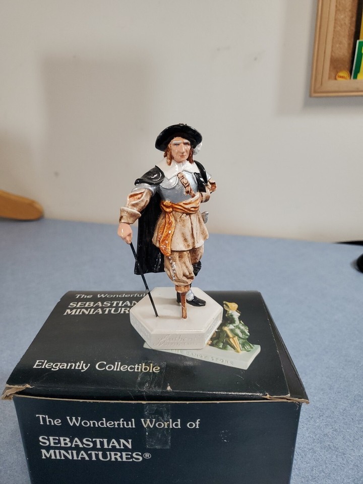 Peter Stuyvesant, Sebastian Miniature #2181, N.I.B., Signed | eBay