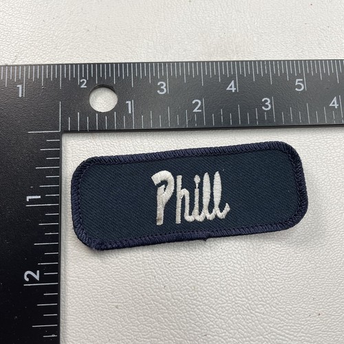 Name PHILL Uniform Patch 92AC | eBay