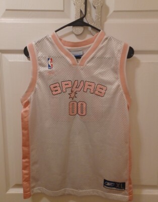 San Antonio Spurs Reebok Pink Jersey Women’s Sz Xl Used | eBay
