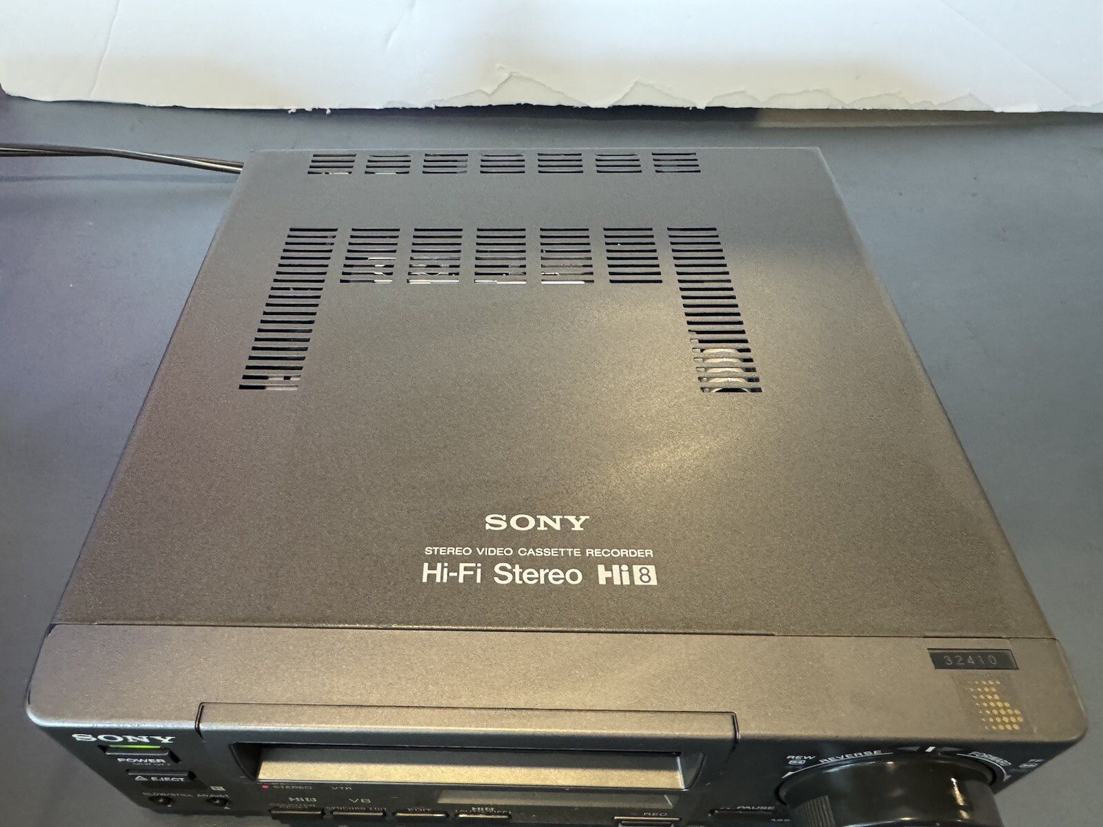 Sony EV-C100 Hi8 Video8 8mm Video 8 Player Recorder Stereo VCR Deck | eBay