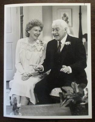 PRESS PROMO PHOTO NBC TV ME AND MRS. C PEG MURRAY & REID SHELTON 1986 ...