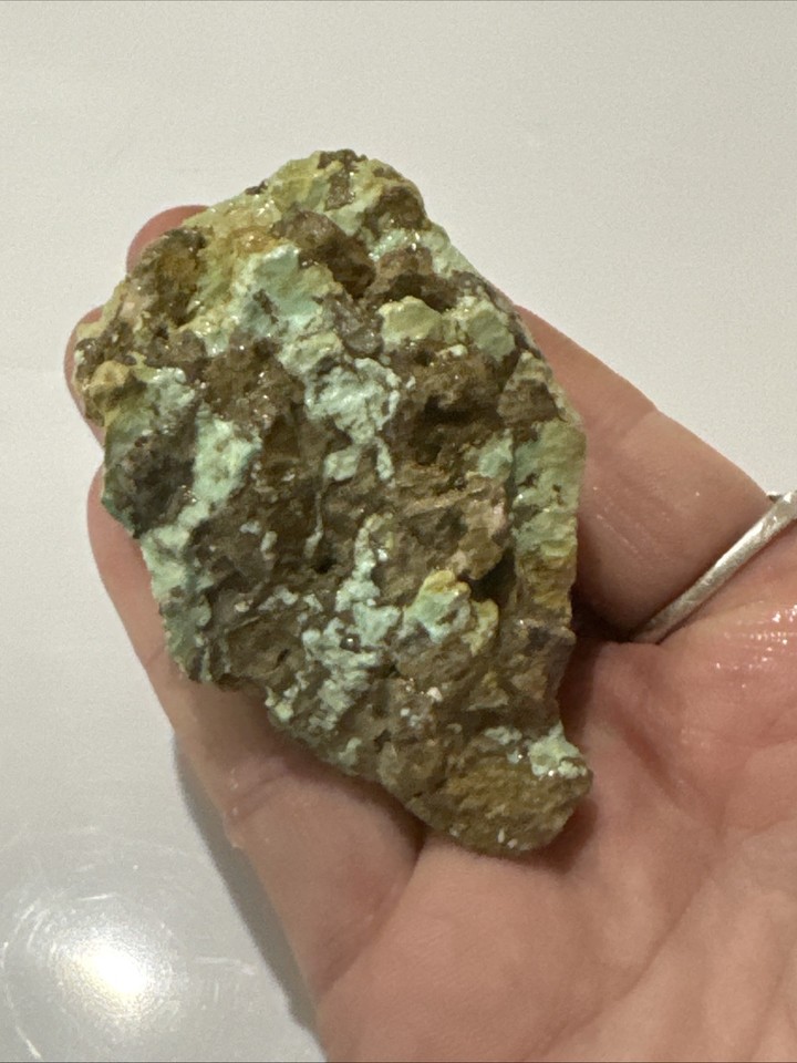 73g Nevada Broken Arrow Variscite Turquoise Otteson Gemstone Rough For ...