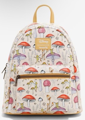 Disney TINKERBELL Peter Pan MUSHROOM FOREST Mini Loungefly Backpack | eBay