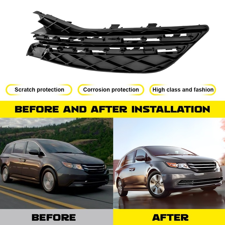 Outside Bumper Fog Light Cover Bezel Passenger Side For 2014-17 Honda ...