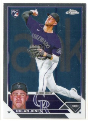 Nolan Jones 2023 Topps Chrome Rookie Card #43 | eBay