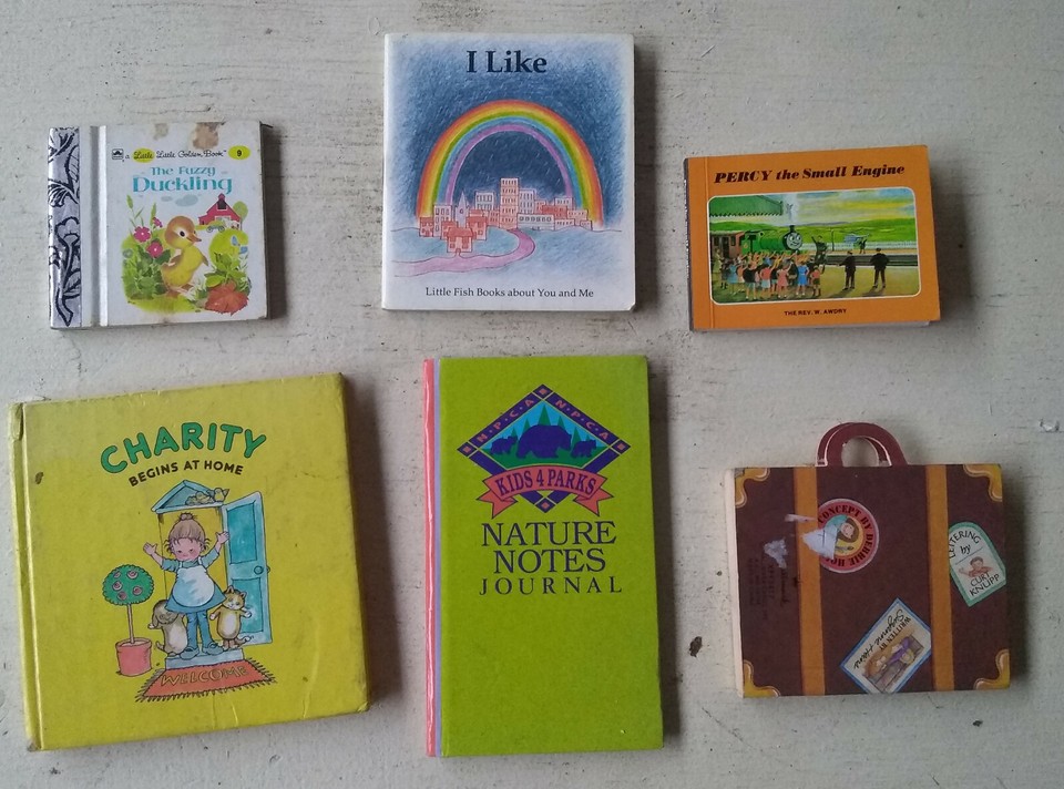 22 Small + Miniature Children's READING Book Lot FUN Pocket Sized for ...