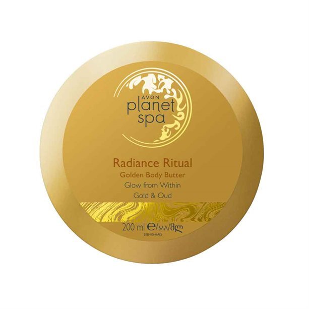 Avon Planet Spa Radiance Ritual Golden Body Butter, Body Oil, Peel-Off ...