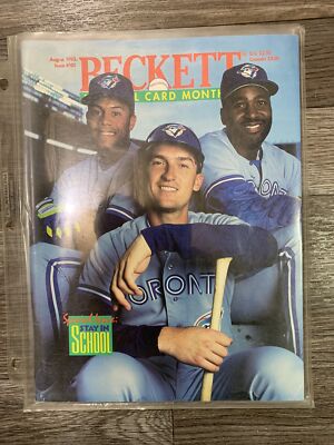 Vintage Beckett Baseball Card Monthly Magazine August 1993 Toronto Blue ...