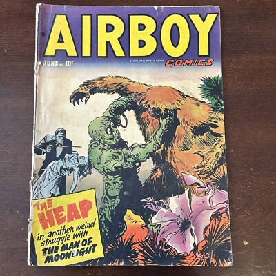 Airboy #5 (Volume 9) (1952) - Heap Cover and Story! Golden Age! | eBay