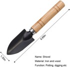 3pcs Garden Tools Set Mini Trowel Rake Shovel For Small Pot Plants Home ...