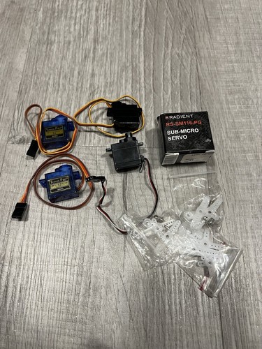 Sub Micro Servo Lot, 5 Servos Plus Arms | eBay