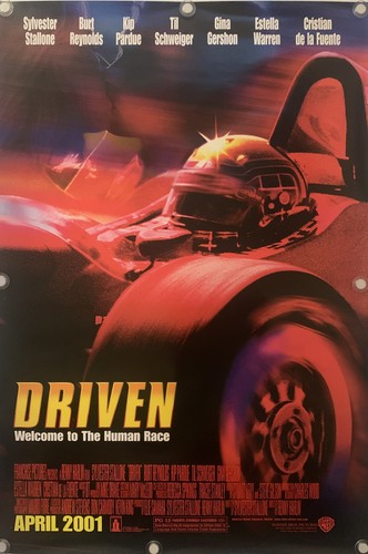 DRIVEN Original One Sheet Movie Poster - 2001 - STALLONE | eBay