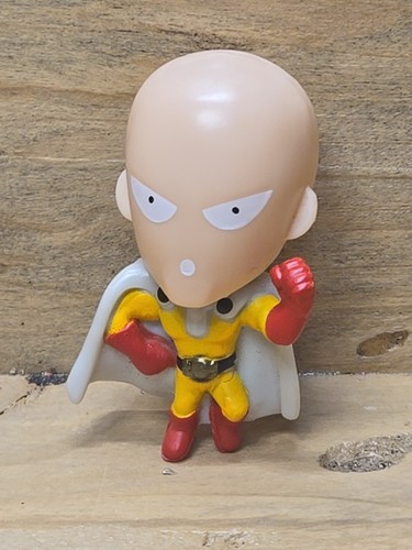 One Punch Man White Eyes Saitama Mini Figure Toy Loose No Bag B402 ...
