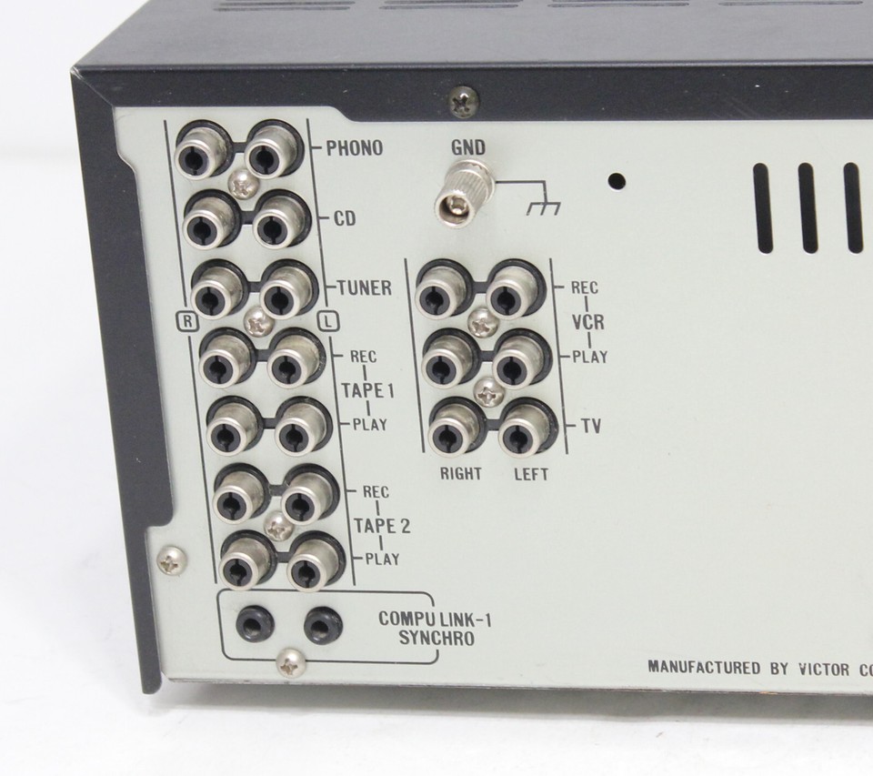 Vintage JVC AX R87 Integrated Stereo Amplifier Amp 400 Watt w Phono Pre ...