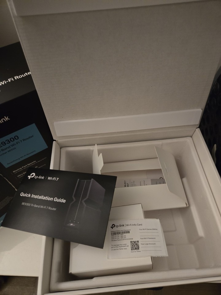 TP-Link BE9300 Tri-Band WiFi7 Router Archer BE550 6-Stream 9.2Gbps ...