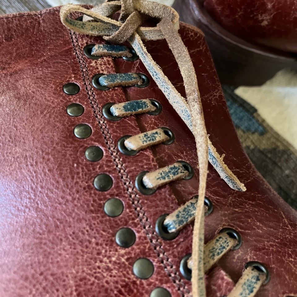 NWT Bed Stu Women's Teak Rustic ALDINA Leather Booties Size 9 | eBay