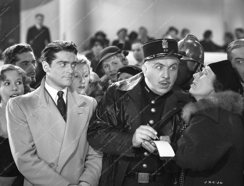 8b4-428 Francis Lederer Eily Malyon film One Rainy Afternoon 8b4-428 ...