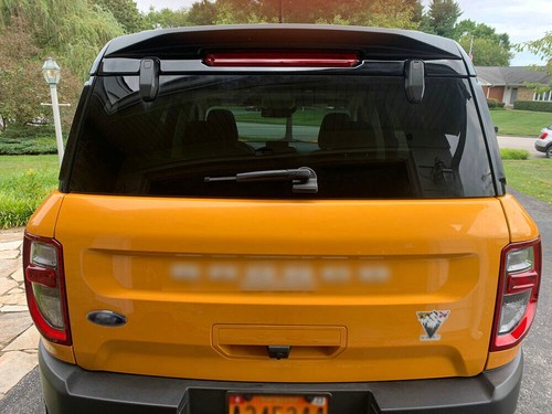 Side Door Sill Rear Spoiler Wing Lid Trim Fits for Ford Bronco Sport ...