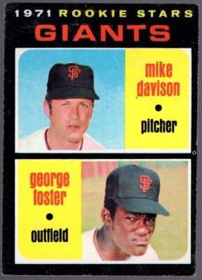 1971 Topps Baseball #276 GEORGE FOSTER (RC) EX+ San Francisco GIANTS ...