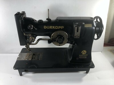 Vintage Commercial Heavy Duty Durkopp Adler Sewing Machine Germany 252 ...