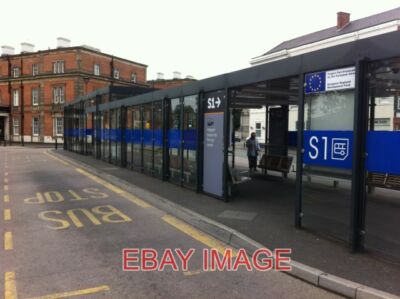PHOTO BUS STANDS OUTSIDE DERBY RAILWAY STATION MIDLAND HOTEL IN THE ...