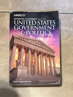 Amsco Advanced Placement United States Government & Politics Paperback ...