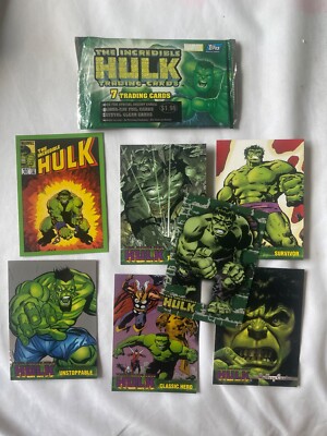 2003 Marvel Topps - The Incredible Hulk - Trading Cards "OPEN" contains ...