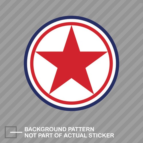 Korean People's Army Air Force Roundel Sticker Decal Vinyl KPAF North ...