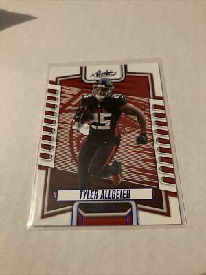 2023 Absolute Football Blue Parallel #50 Tyler Allgeier Falcons | eBay