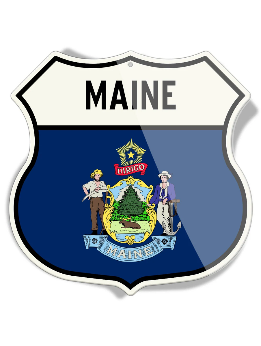 State Of Maine Logo
