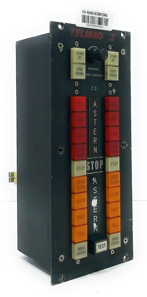 EngTek PTE Telmao II Emergency Engine Telegraph Controller 5666 | eBay UK