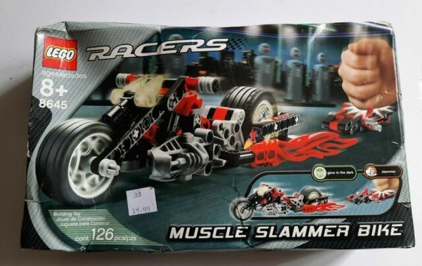 LEGO Racers: Muscle Slammer Bike (8645) for sale online | eBay