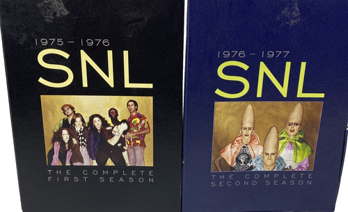SNL The Complete First And Second Seasons Dvd Sets 1975-1976 & 1976 ...