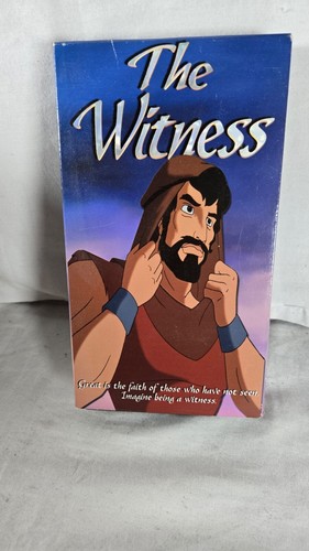 The Witness VHS Tape- Animated Biblical Story - Faith, Christian Based ...