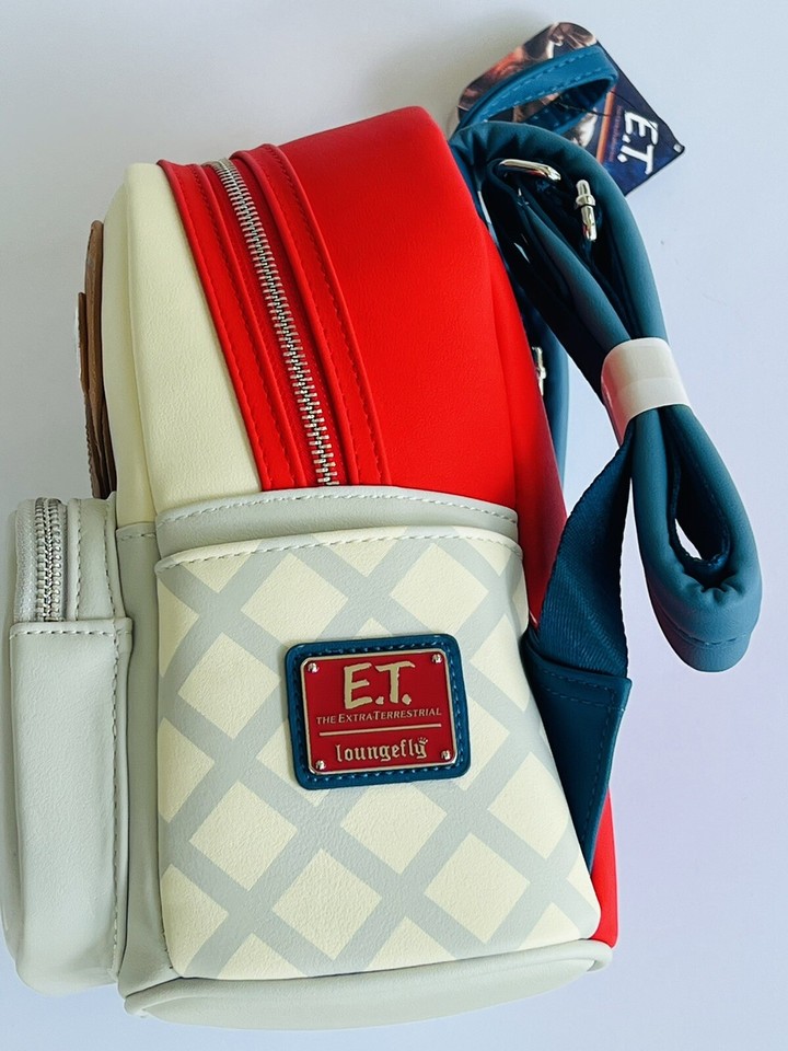 2022 E.T. ET Loungefly Mini Backpack Universal Studios Bicycle Basket ...
