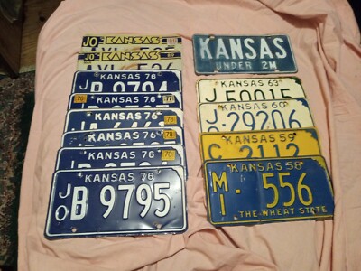 antique kansas license plate | eBay