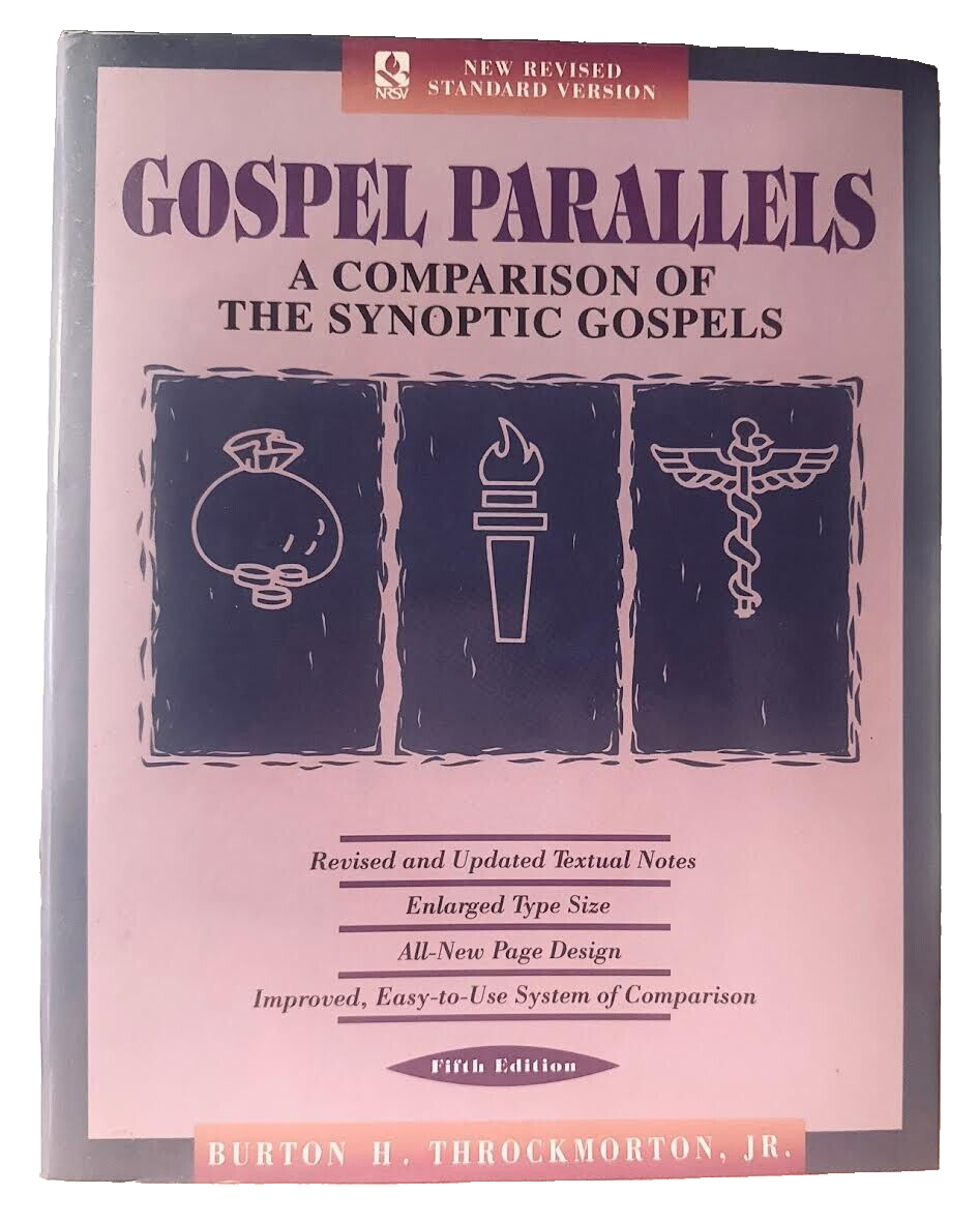 Gospel Parallels : Comparison of the Synoptic Gospels HARDCOVER BRAND ...