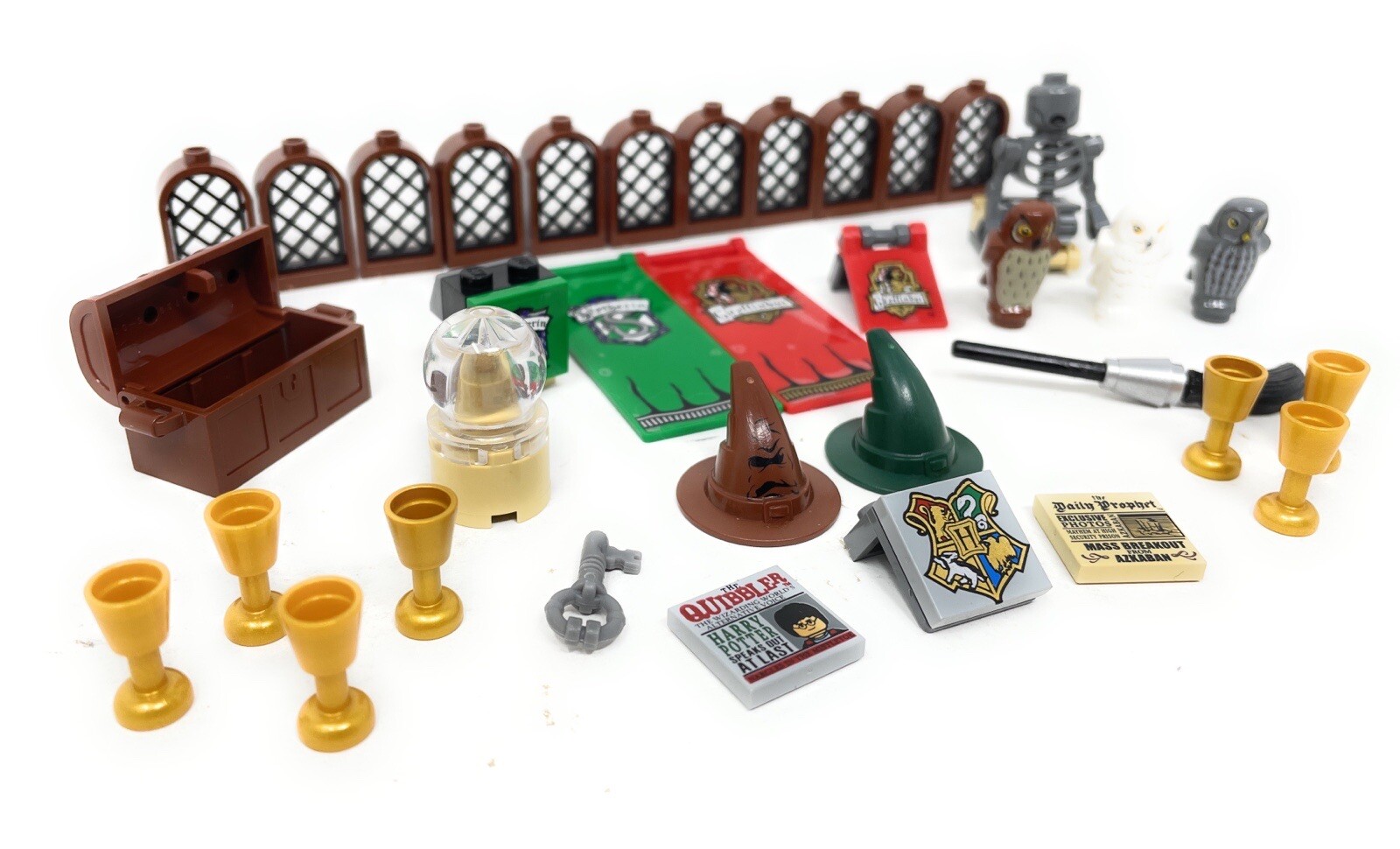 LEGO Harry Potter Lot Replacement Parts & Pieces Castle Windows Owls ...