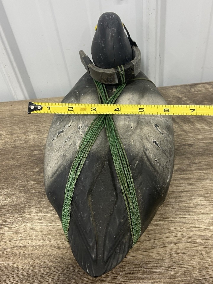 Vintage HERTER’S USA 14” Blue Bill Decoy With Weight | eBay