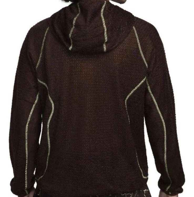 Nike ACG 'Wolf Lichen' Earth Brown Lightweight Sweatshirt, Size Large ...