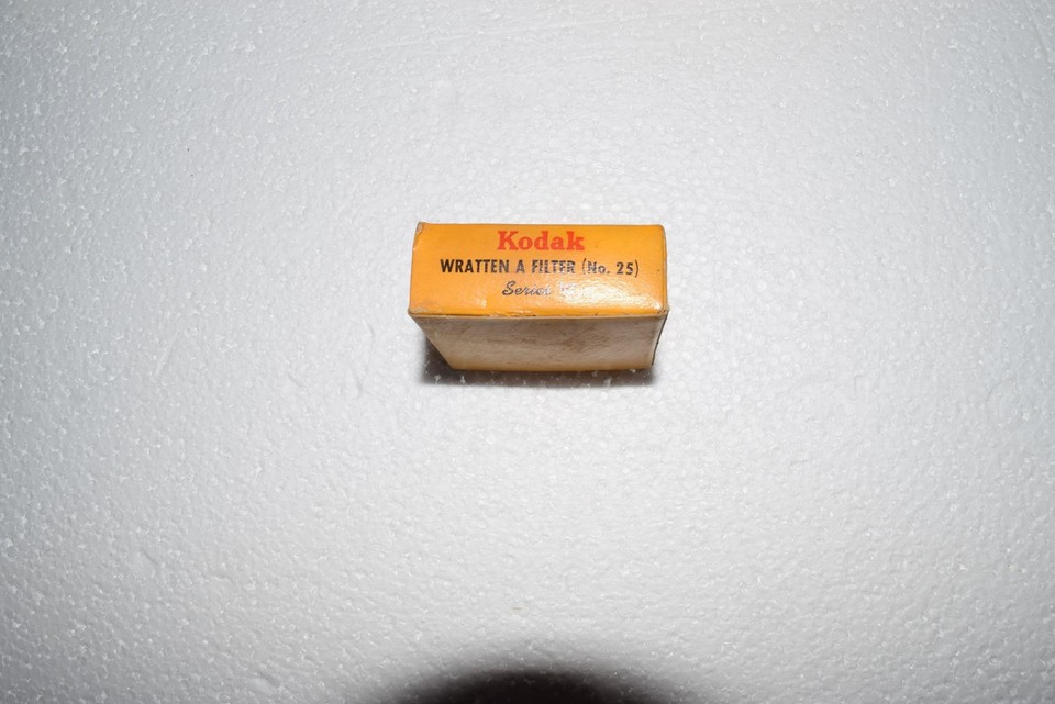 Kodak Series VI - Wratten Filter A - Red 40 mm | eBay