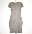 Banana Republic Factory Split Neck Sheath Dress NWT Size 2 Flax Beige ...