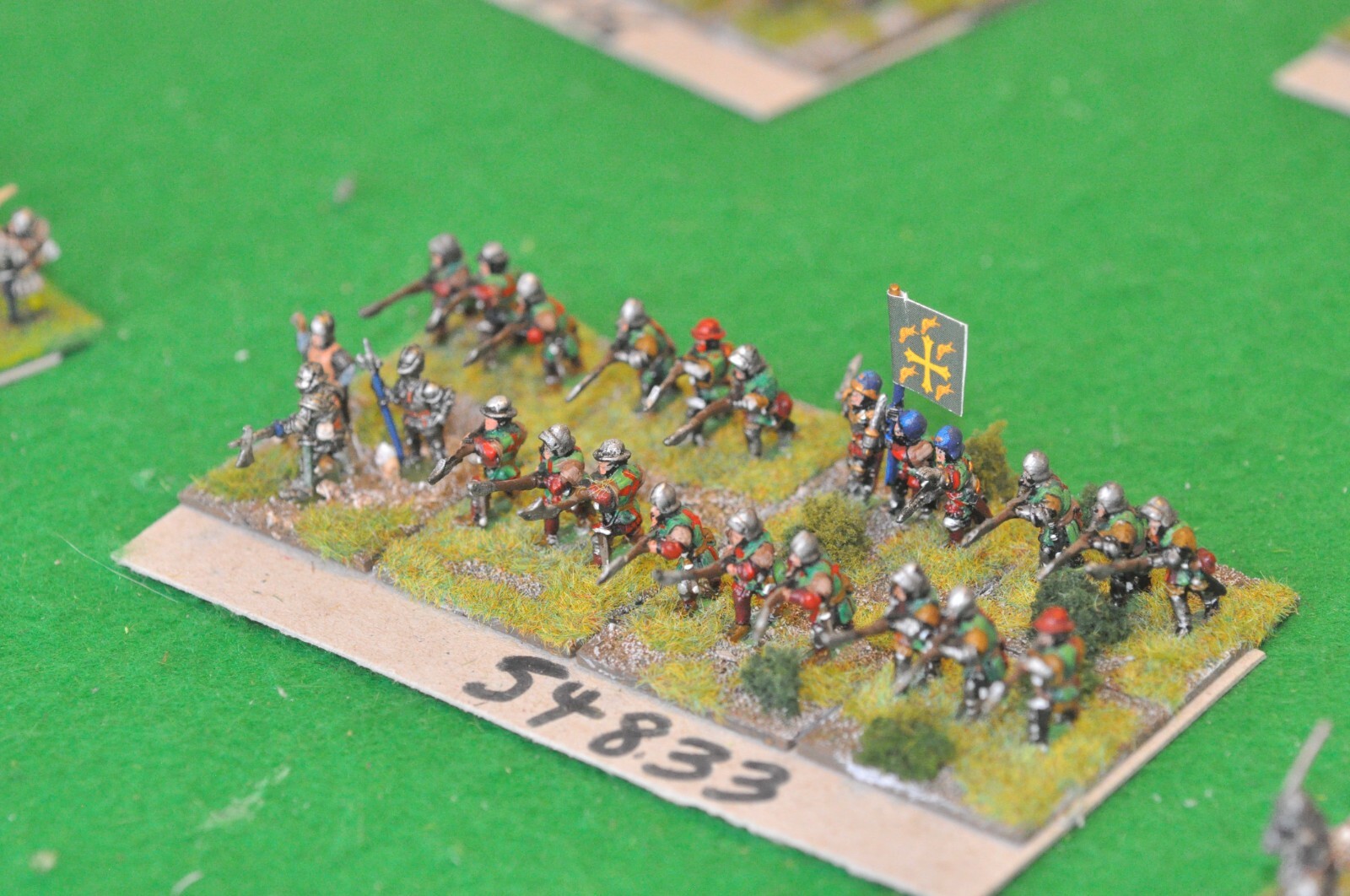 15mm medieval / english - billmen 24 figs - inf (54833) | eBay