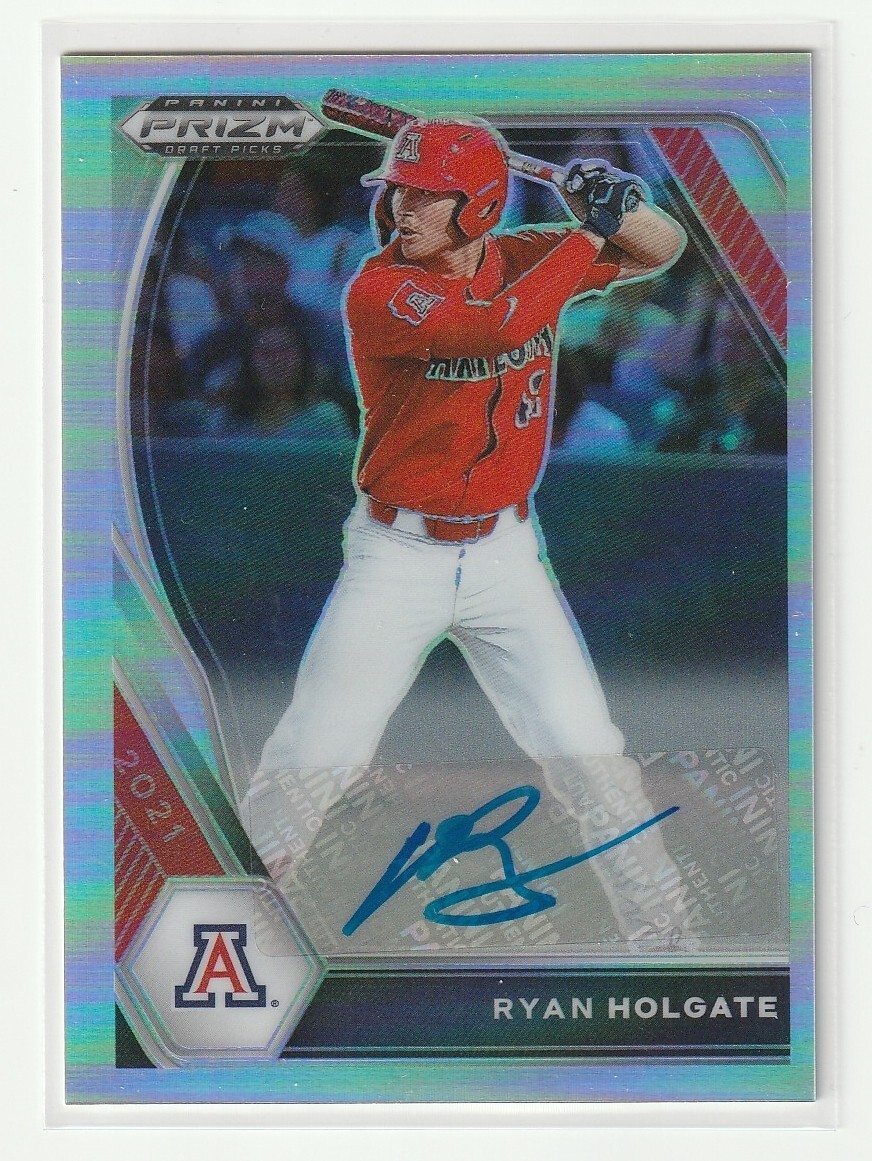 RYAN HOLGATE 2021 Prizm-Draft Picks Silver AUTO #PDP70 ST. LOUIS ...