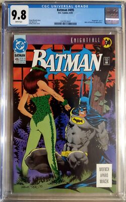 Batman 495 CGC 9.8 Knightfall Batman DC Comics 1993 Bane | eBay