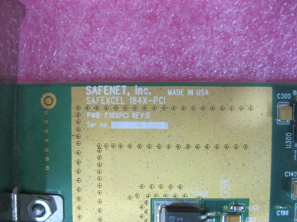 SafeNet SAFEXCEL 184X-PCI Security Co-Processors VPN Appliances | eBay