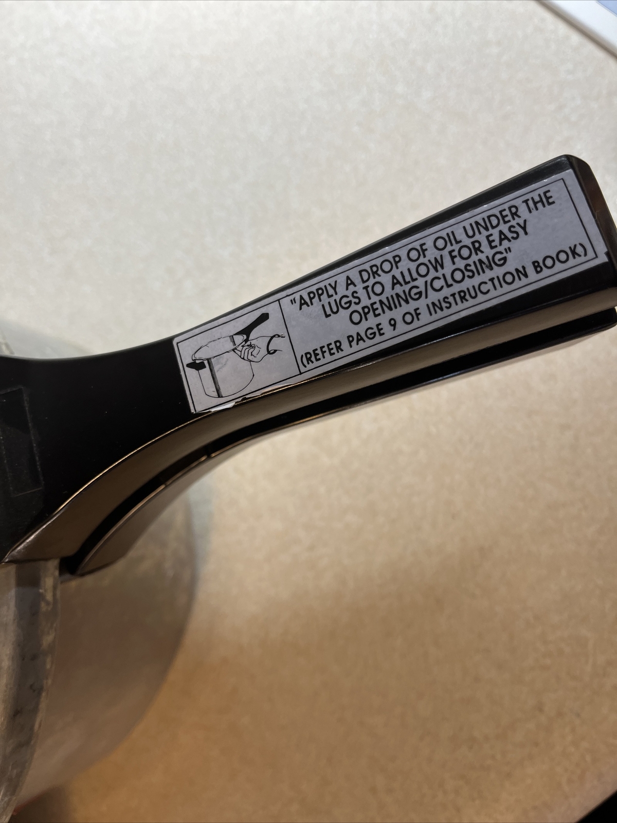 TTK Manttra Set Pressure Cooker VTG 6.5qt plus Domed Lid | eBay