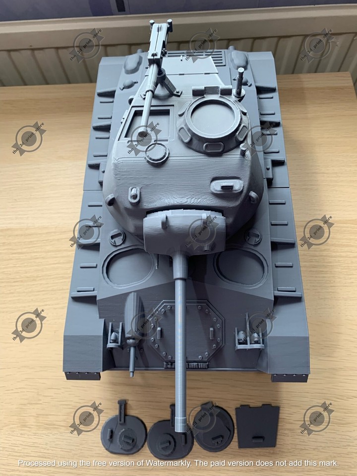 WW2/USA LIGHT TANK M24 CHAFFEE, 3D PRINTED, MANY SCALES AVAILABLE | eBay