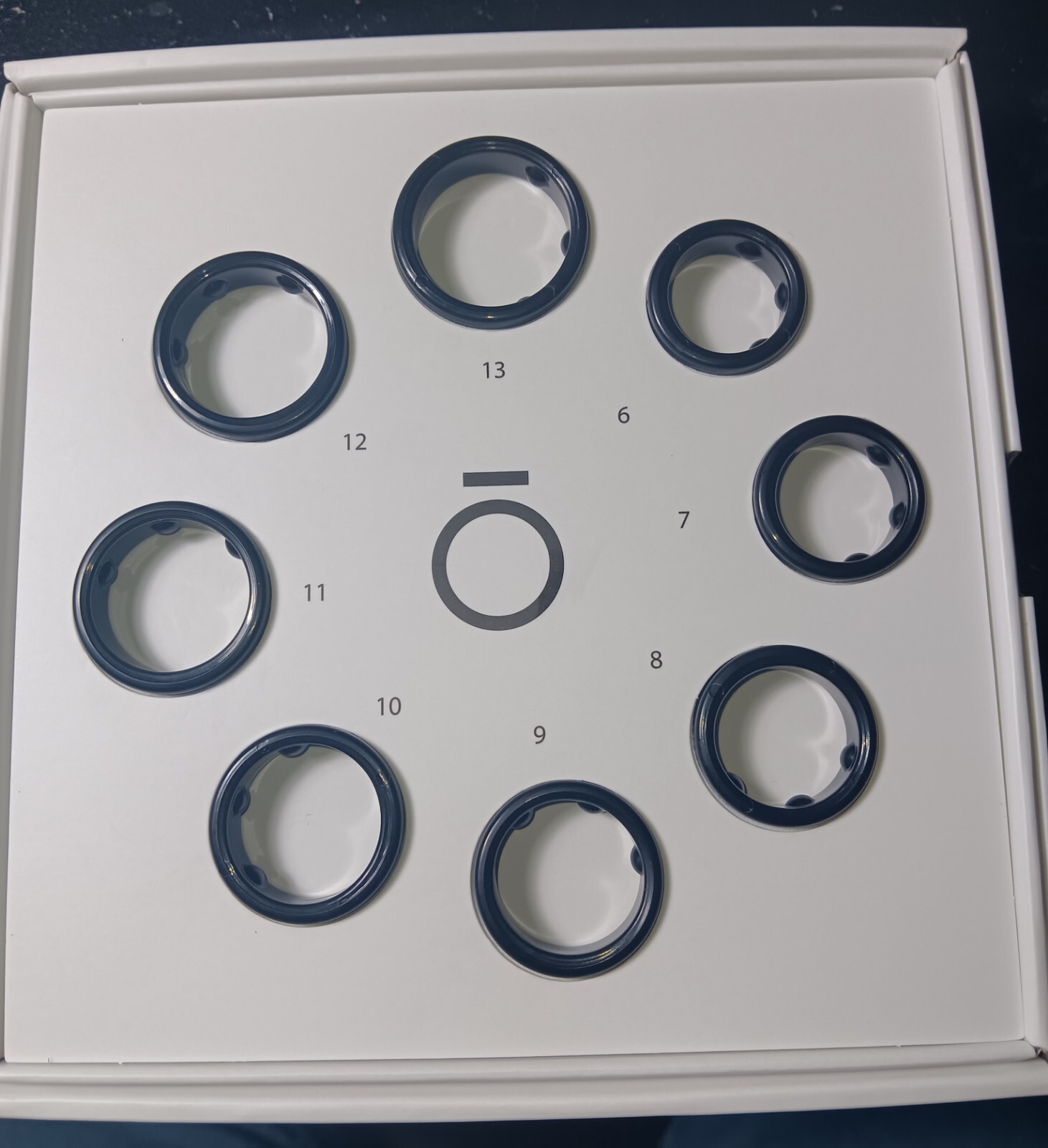 Oura Ring Size Kit, Generation 3, Sizes 6-13 (Complete Set) JZ98-0030 ...