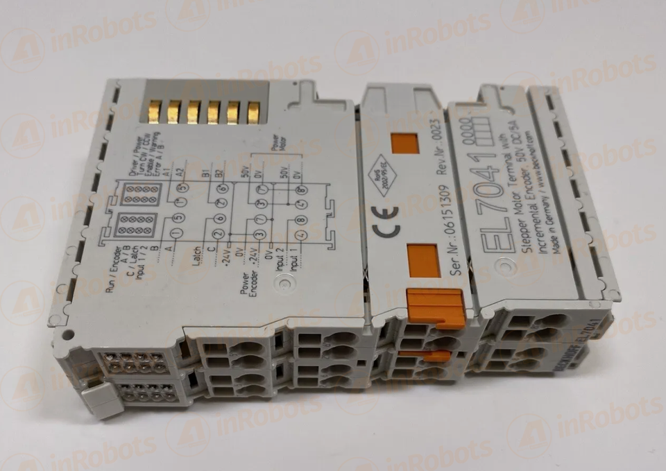 BECKHOFF EL7041 EtherCAT Stepper Motor Terminal 1.5A 50V DC | eBay